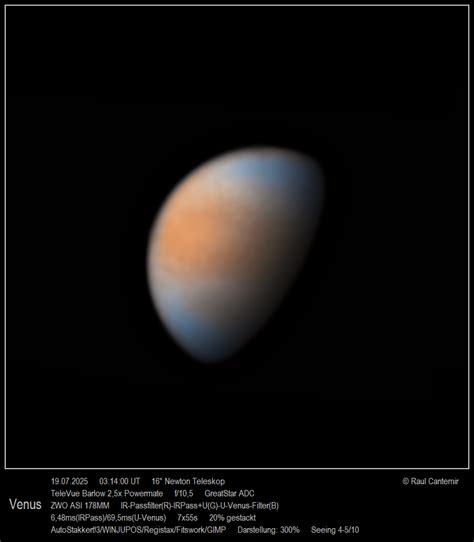 Venus Vom 19 07 2025 Forum Astronomie De