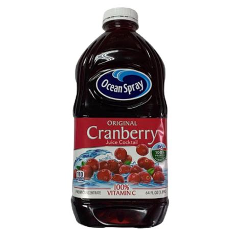 Ocean Spray Original Cranberry Juice Cocktail Vitamin C 3 Liter