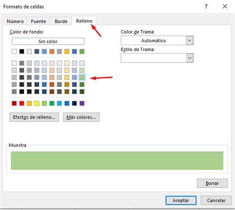 Cómo Cambiar Color De Celda Automáticamente En Excel Excelfacil