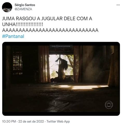 Juma Vira Onça Em Pantanal E Web Reage “a Maior De Todas As Novelas