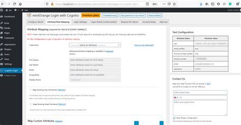 Login With Cognito Wordpress Plugin