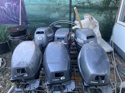 Двигатели за лодка на части Yamaha, tohatsu,Mercury… Бензин 6 к.с ...