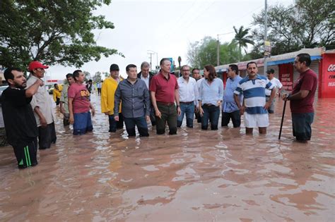 Fuertes Lluvias Dejan Bajo El Agua A Sinaloa Milenio Mx