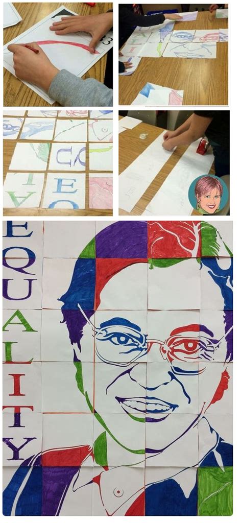 Rosa Parks Collaboration Poster Great Women S History Month Activity