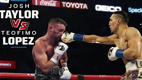 Teofimo Lopez Vs Josh Taylor The Magnificent Fight Highlights Youtube