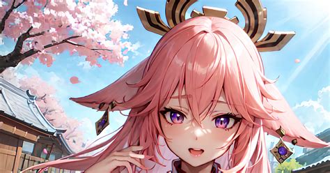 原神 巫女神子違いですが じゃこめしぱらだいす！のイラスト Pixiv