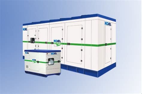 30 Kva 1010 Kva Kirloskar Koel Green Silent Diesel Generator 3 Phase