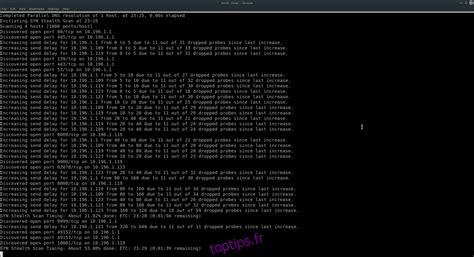 Comment Utiliser Nmap Depuis La Ligne De Commande Sous Linux Toptipsfr