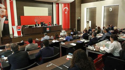 CHP Parti Meclisi toplanıyor Gündemde neler var