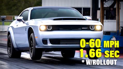 1025 Hp Dodge Challenger Srt Demon 170 Opens The Gates Of Hell Carscoops