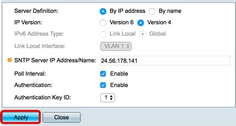 Configure Simple Network Time Protocol SNTP Unicast Server Settings On A Switch Cisco