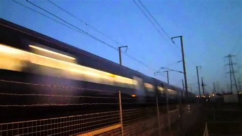 Southeastern High Speed Class 395 Javelin 12car Speeding Pass Rainham