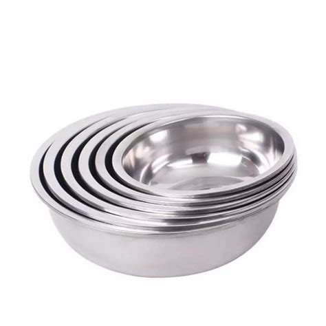Jual Baskom Stainless Steel Tebal Mangkok Mangkuk Bowl Anti Karat