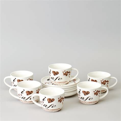 ЧАЙНЫЙ НАБОР LEFARD "COFFEE MANIA" НА 6 ПЕР. 12 ПР. 250 МЛ - купить по ...