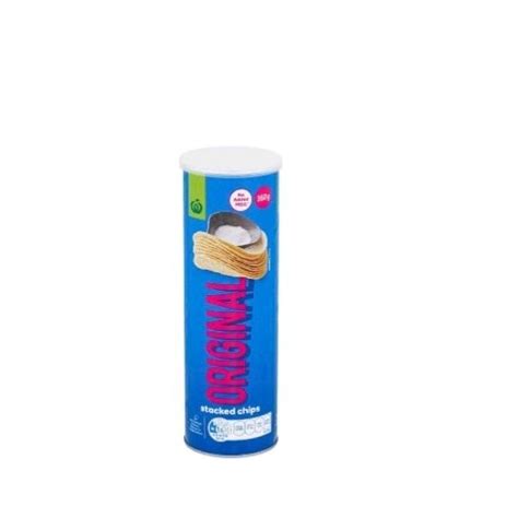 Woolworths Stacked Chips Original Flavor Snack Shopee Philippines