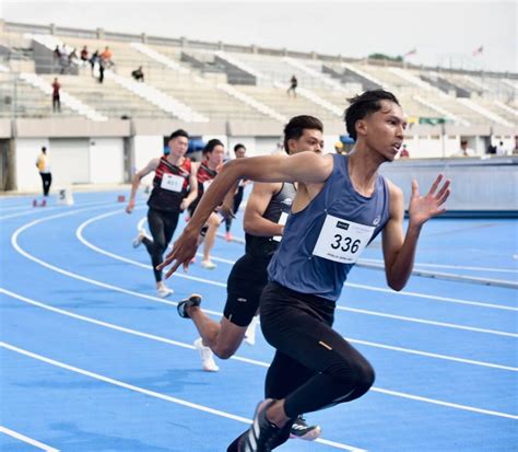 Foto Acara 200 Meter Lelaki Akhir Di Kejohanan Olahraga Terbuka Perlis
