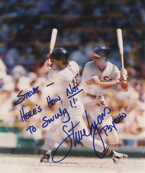Steve Lyons Psa Autographfacts℠