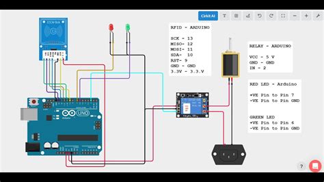 diy rfid access controller with arduino embedded system project for