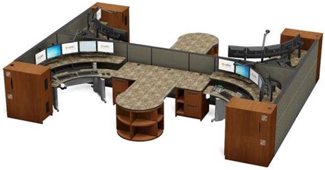 911 Dispatch Workstations Consoles Ergonomic Desks Xybix
