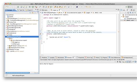 An Introduction To Aspect Oriented Programming Aspectj Deans Blog