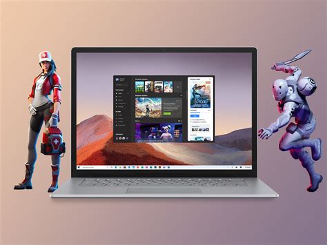 Concept Epic Games Application Uiux Behance