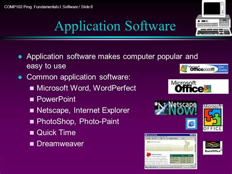 Hardware And Software Programming Comp102 Prog Fundamentals I Software