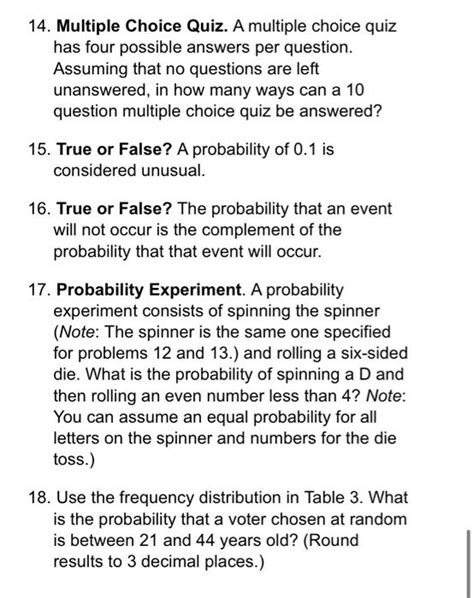 Solved 14 Multiple Choice Quiz A Multiple Choice Quiz Has Chegg