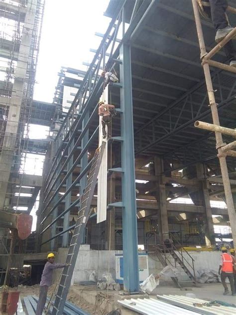 Mild Steel Wall Cladding Installation Services Pan India In Surat