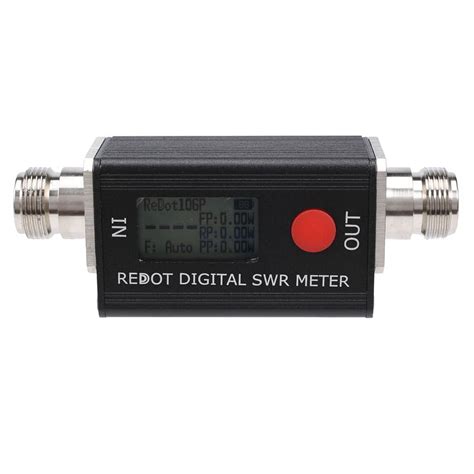 Rd106p Digital Swr Meter Swrandpower Meter 120w Fmb Vhf Uhf80 999mhz Standing Wave Ratio Support