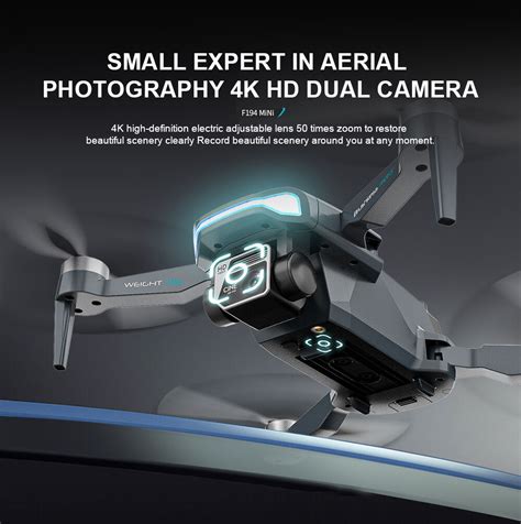 buy wholesale china f194 mini drone gps dron brushless motor 4k hd