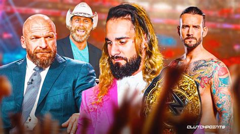 Wwe Seth Rollins Wants To Fill The Shoes Of Shawn Michaels Cm Punk