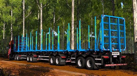 Metalesp Tri Trem Florestal XForce Trailer V0 4 1 47 ETS2 ETS2 ATS Mod
