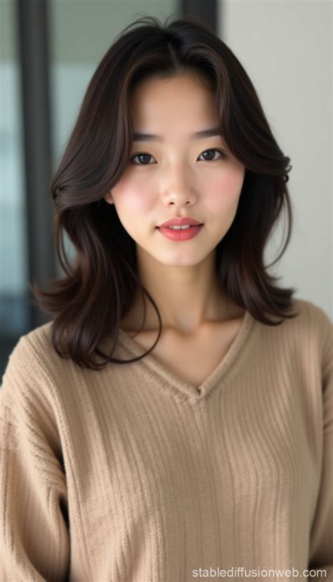 Korean Female Model Stable Diffusion Online
