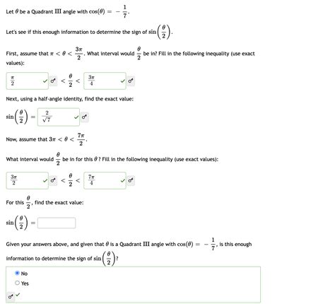 Solved Let θ be a Quadrant III angle with cos θ 71 Let s Chegg