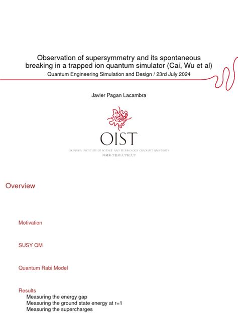 observation of supersymmetry in trapped ions simulator pdf physics