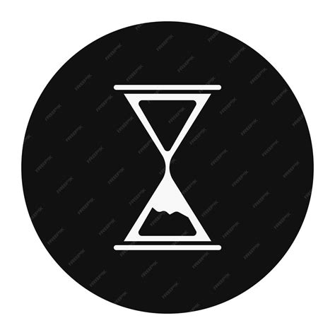 Premium Vector Hourglass Vector Illustration