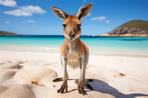 Premium Photo Esperence Lucky Bay Western Australia Kangaroo Beach