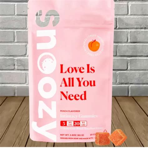 Snoozy Love Is All You Need Delta 9 Gummies 100mg Tenvape