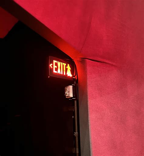 Caesars Exit Sign Adele Silhouette Radele