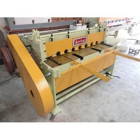 Mechanical Shearing Machine Max Shear Width 500 1000 Mm At 245000 In Gondal