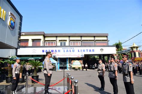 Pimpin Sertijab Kasat Reskrim Kasat Intelkam Dan Kenaikan Pangkat