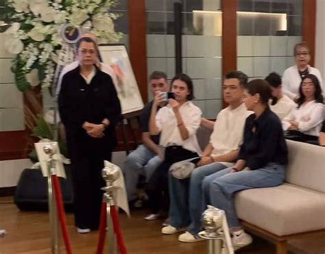 Nora Aunor Wake Day 1 Coco Julia Janine Jericho Vilma Pepph