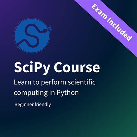 Learn Scipy —