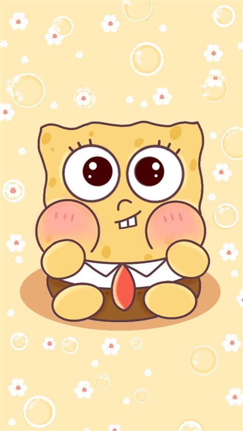 Cute Little Spongebob Cartoon Cute Easy Drawings Spongebob Cartoon Iphone Wallpaper Girly