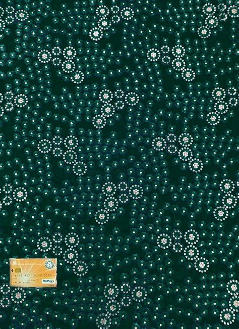 Shop Bottle Green Net Embroidered Fabric Online At Best Price Cbazaar