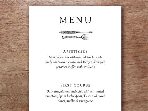 Simple Html Menu Template Sample Design Layout Templates