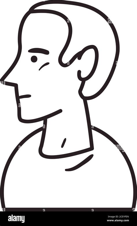 People Side View Drawing