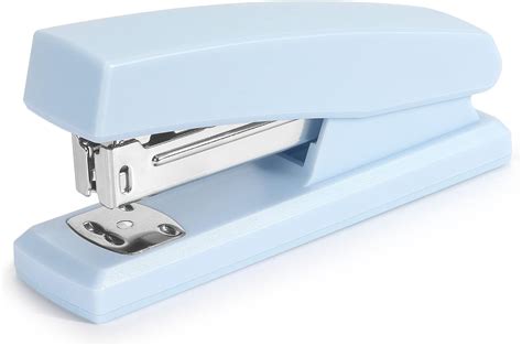 Tamaki Office Stapler Blue Modern Style 80 Staples 20