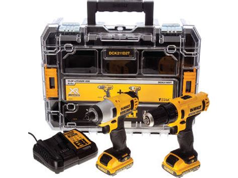 Kit DEWALT 10 8V Berbequim Aparafusador XR Aparafusadora Impacto XR
