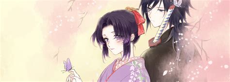 2500x900 Giyuu Tomioka And Shinobu Kochou Demon Slayer 2500x900